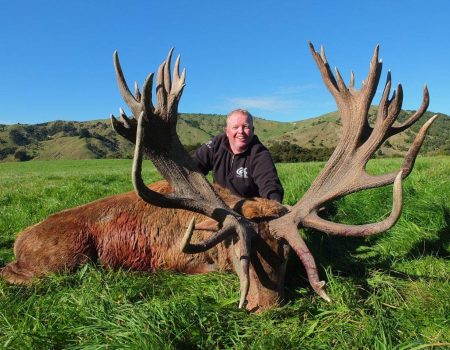 New Zealand Red Stag hunting on the South Island